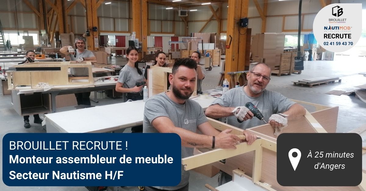 Offre d'emploi Monteur assembleur de meubles H/F